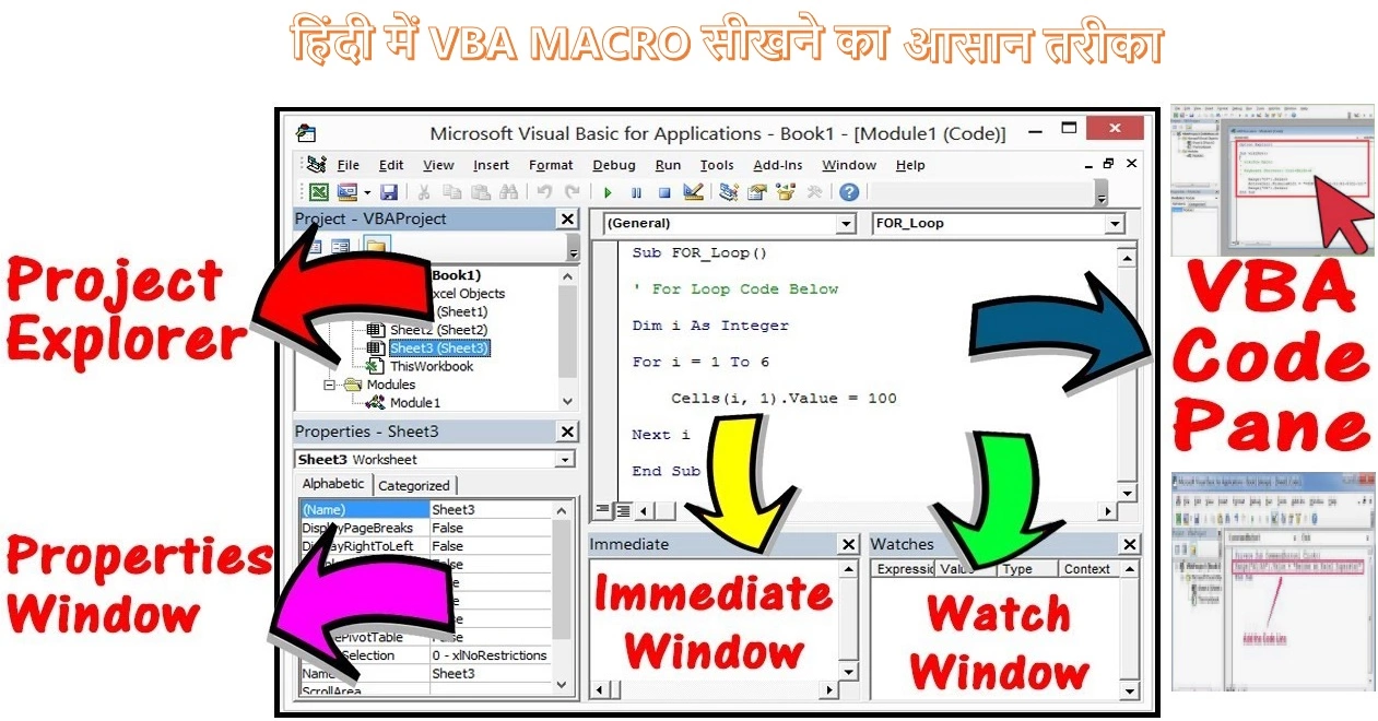 VBA MACRO Excel VBA MACRO Easy Step For Learning Excel VBA Macro In Hindi